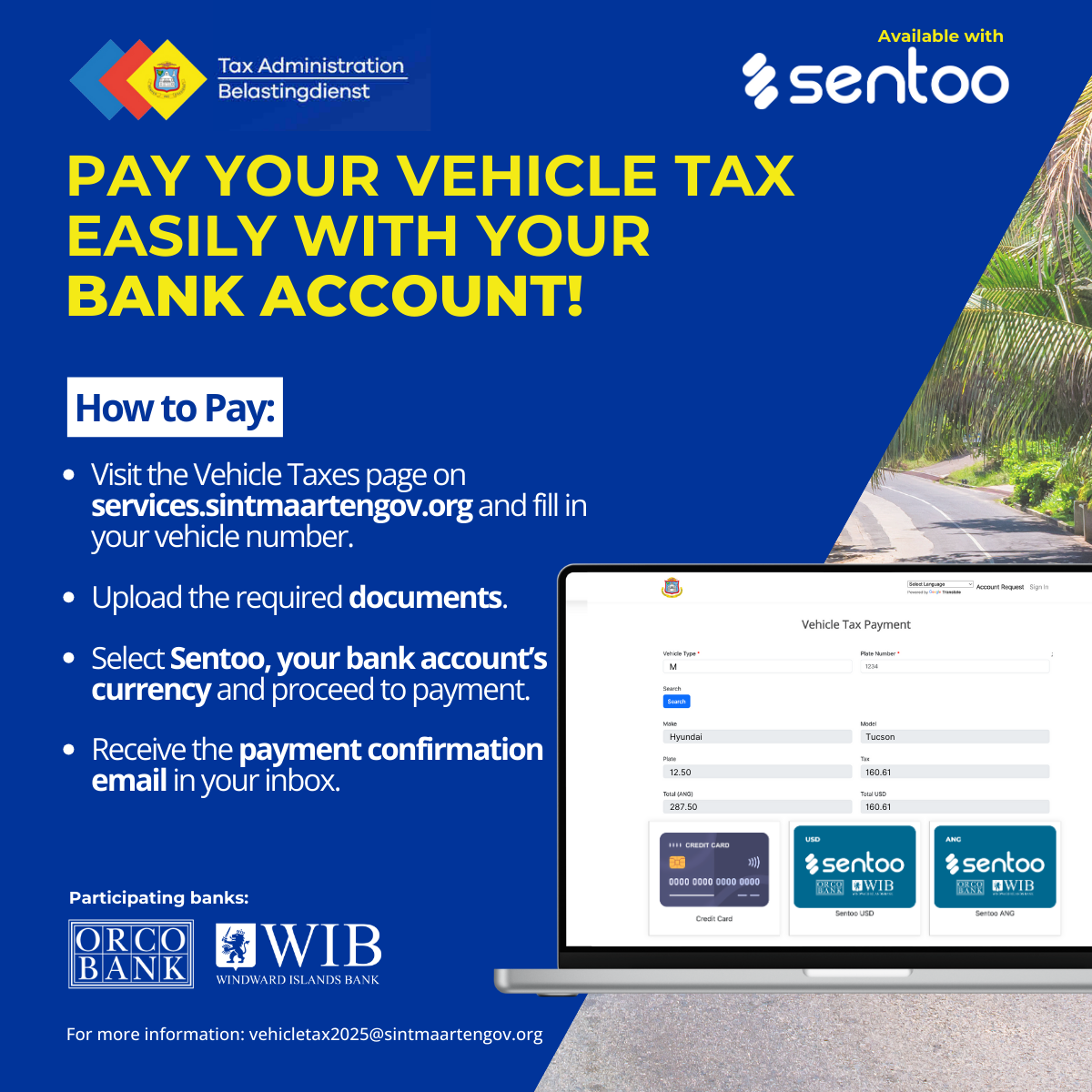 Motor Vehicle Tax Deadline February 28, 2025